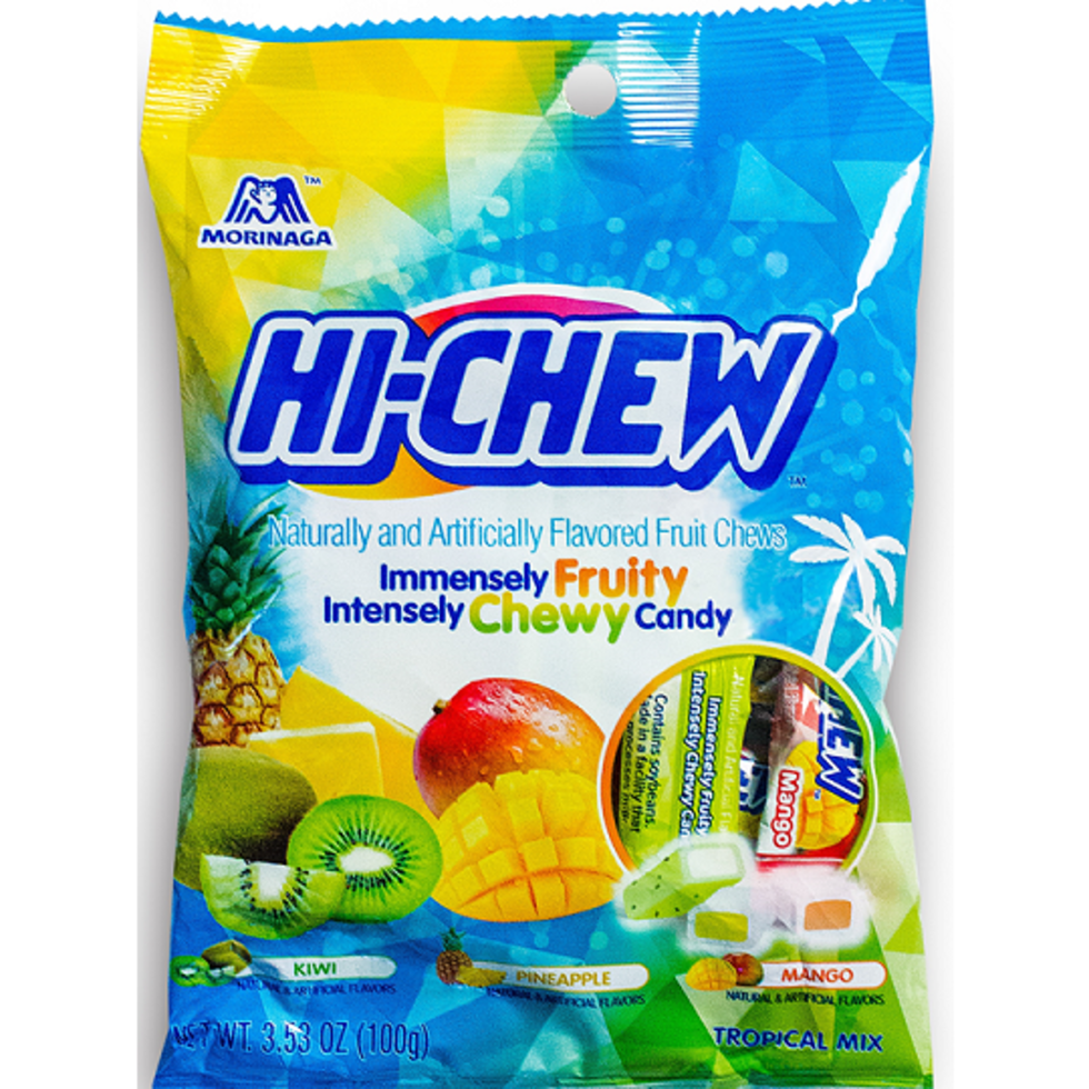 Hi Chew Peg Top - Tropical Mix 100g – Dale’s Candy Co.