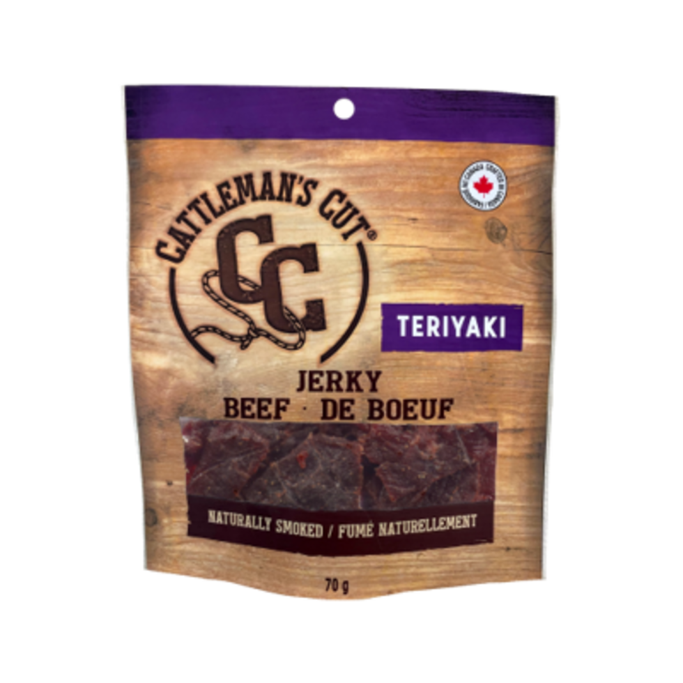 Cattlemans Cut Teriyaki Beef Jerky 70g – Dale’s Candy Co.