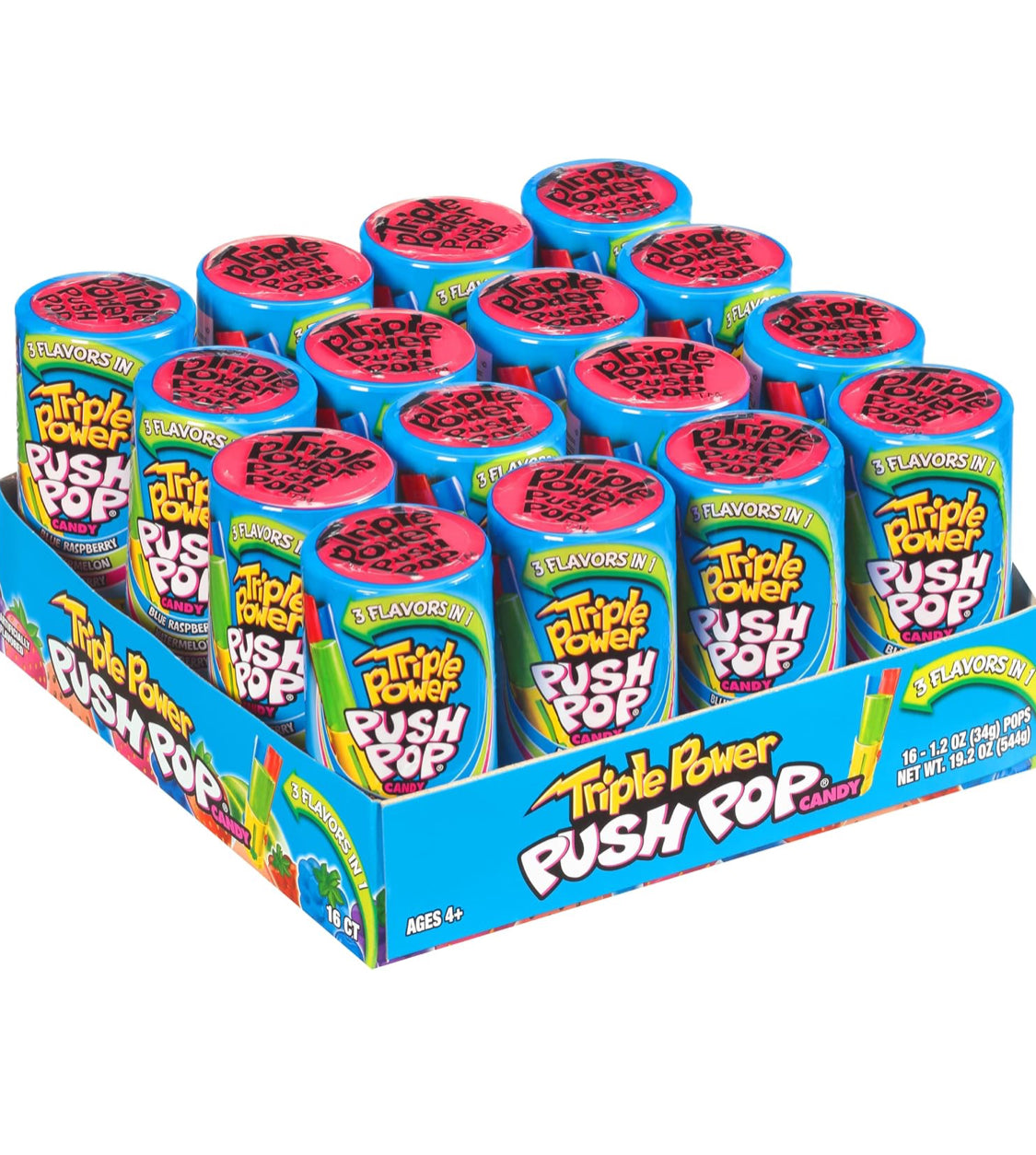Triple Power Push Pop – Dale’s Candy Co.