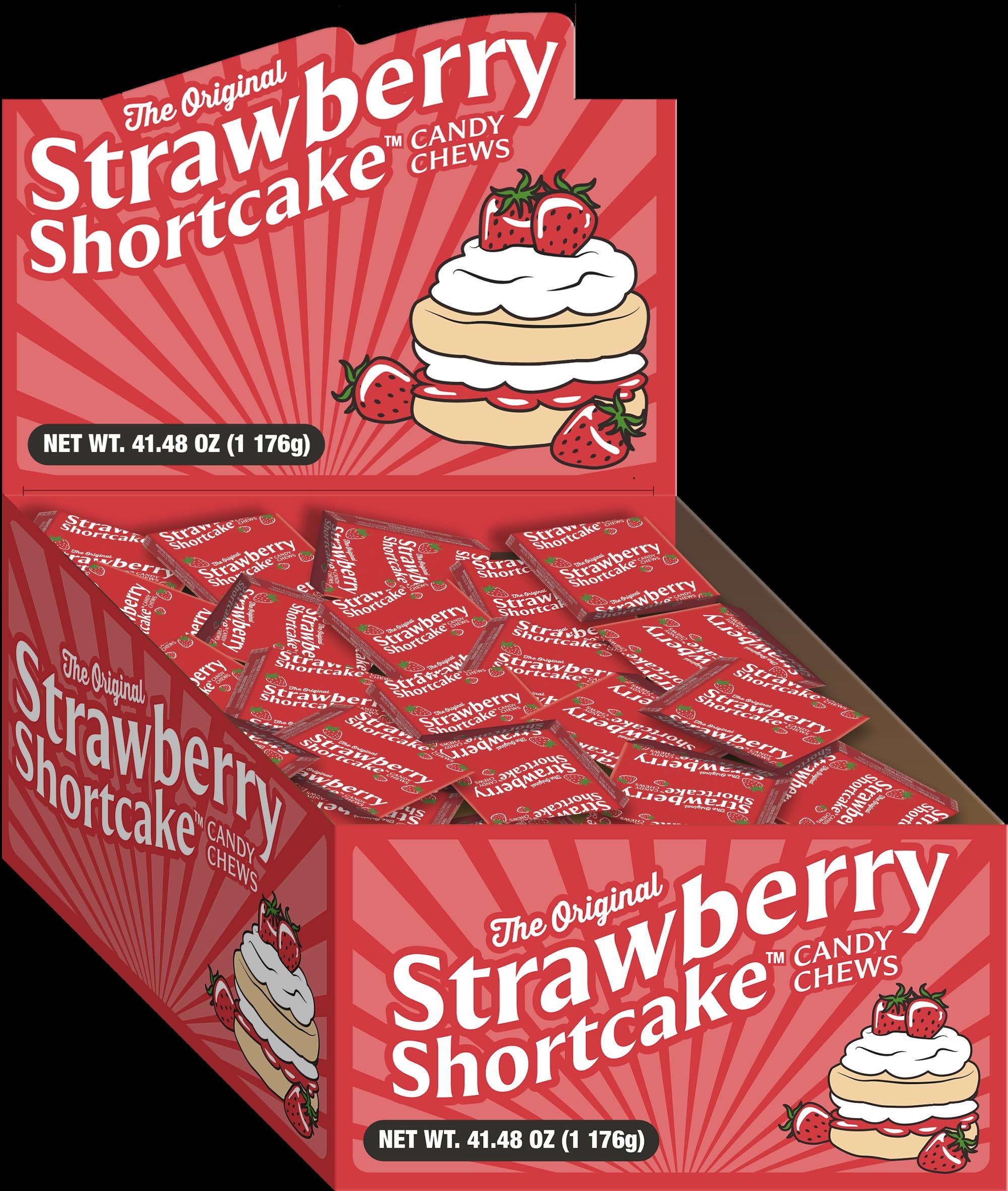 The Original Strawberry Shortcake Taffy [1 Piece] – Dale’s Candy Co.